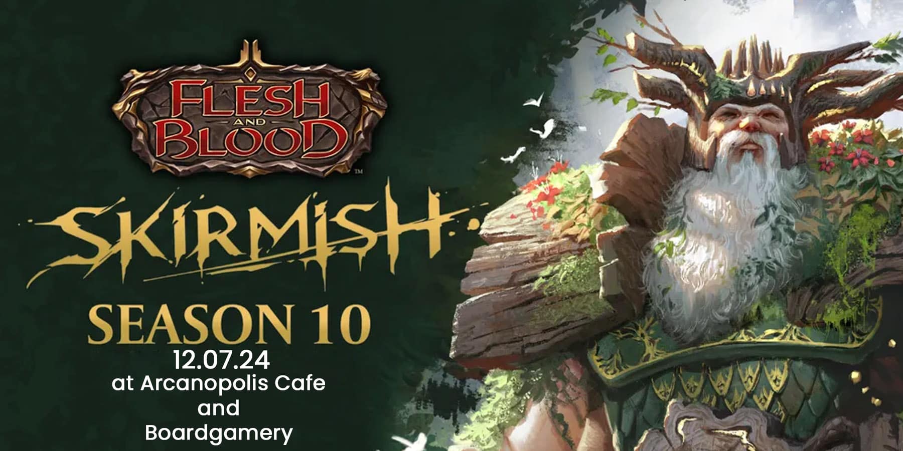 Skirmish Season 10 – Arcanopolis Cafe and Boardgamery